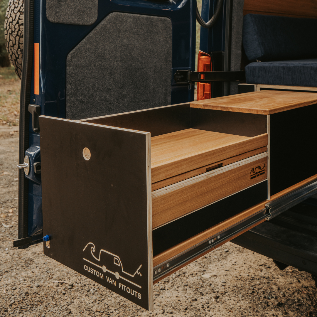 2022 VW Crafter LWB Mid Roof Project – Custom Van Fitouts