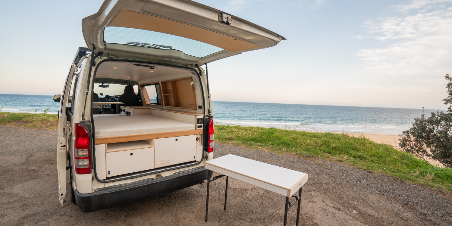 2015 Toyota Hiace LWB Custom Project – Custom Van Fitouts