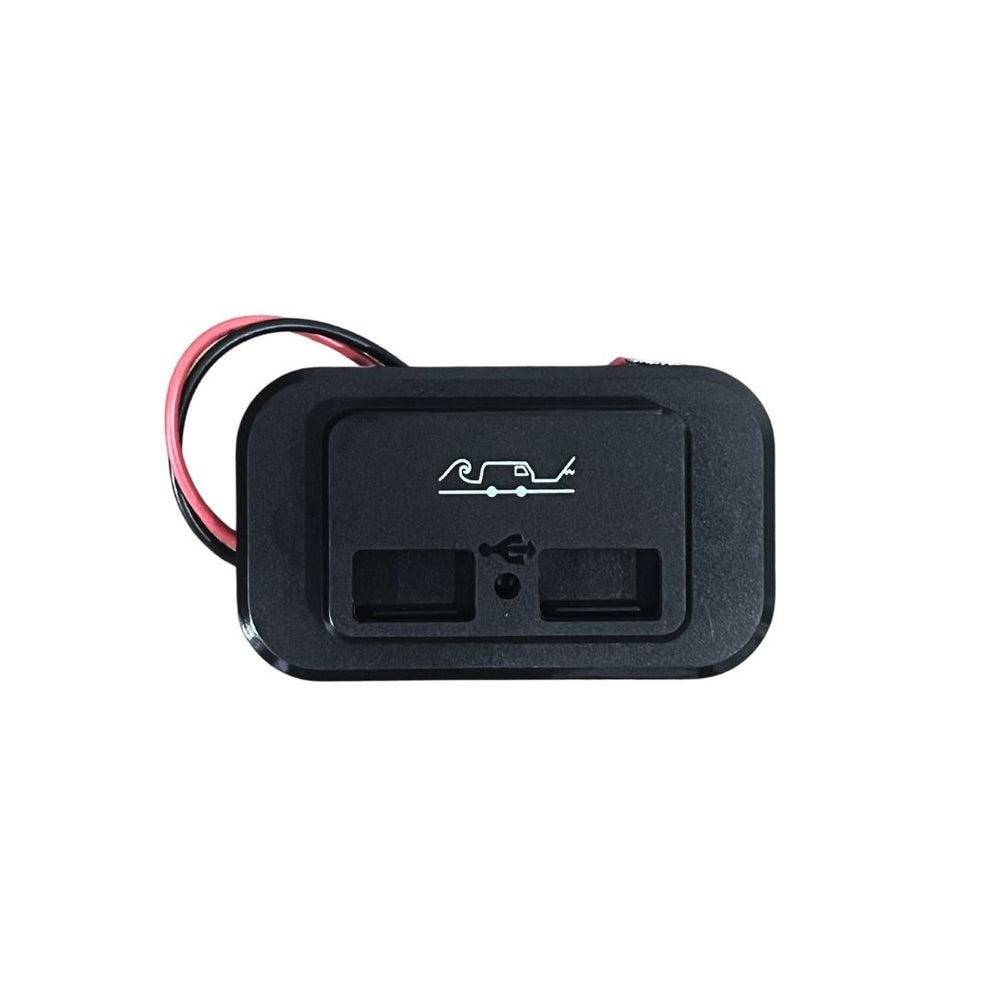 Panel Mount USB & USB Type C Charger - Custom Van Fitouts