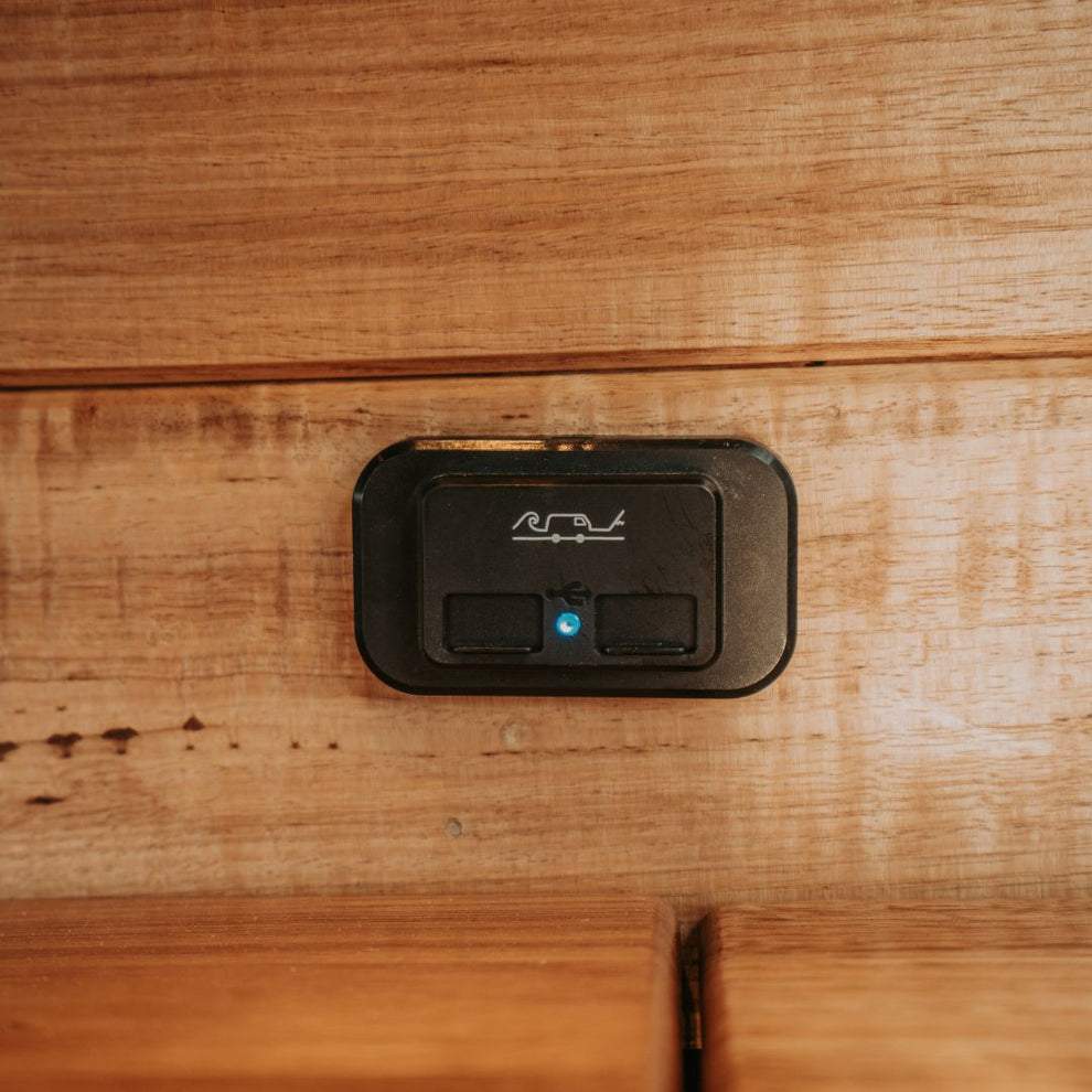 Panel Mount USB & USB Type C Charger - Custom Van Fitouts