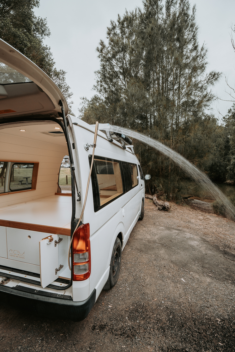 2014 Toyota Hiace SLWB Project – Custom Van Fitouts